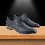 Men’s Blue Formal Shoes | Navy Smart Shoes | Oxfords & Brogues ...
