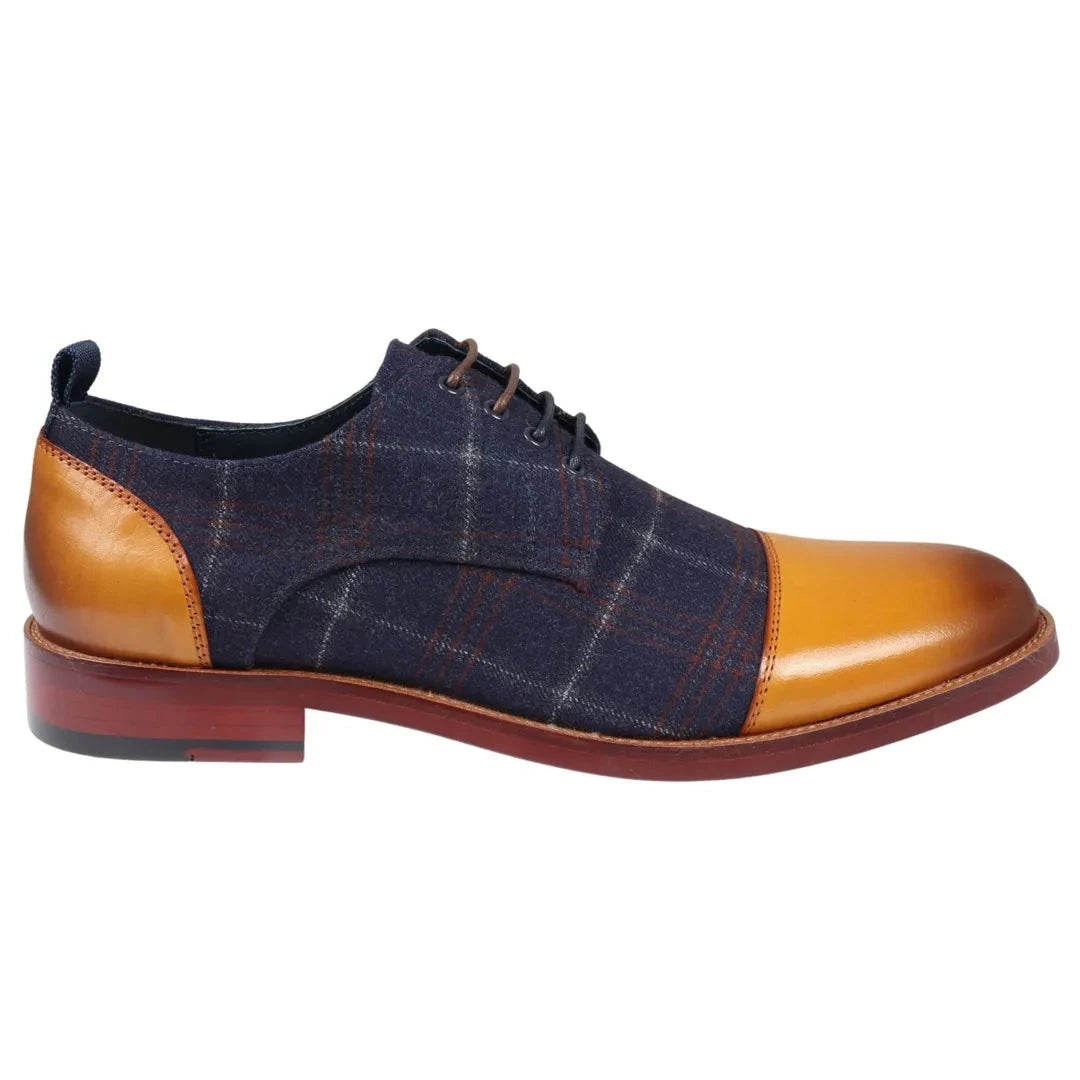 Justin Reess Ronnie - Men's Oxford Leather Shoes – TruClothing