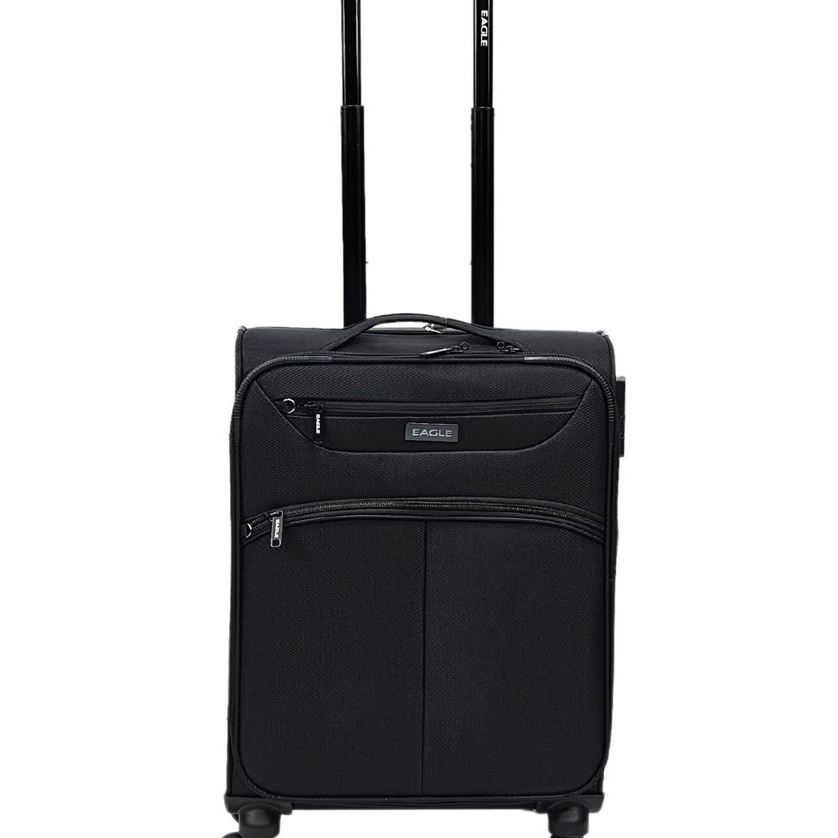 Soft Case Suitcase 4 Wheels Zipped Compartments – TruClothing