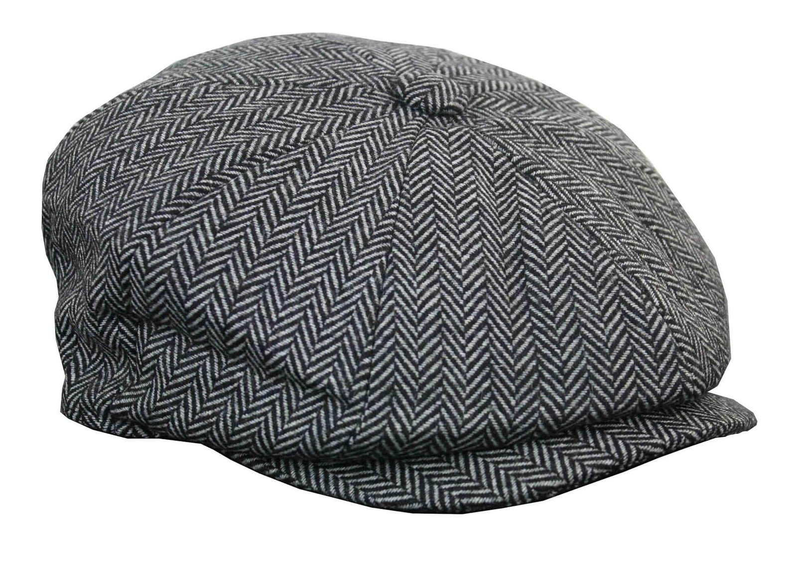 Men's Tweed Newsboy Razor Flat Cap Peaky Blinders Baker – TruClothing